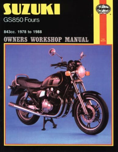 Suzuki GS850 Fours (78 - 88) Haynes Repair Manual