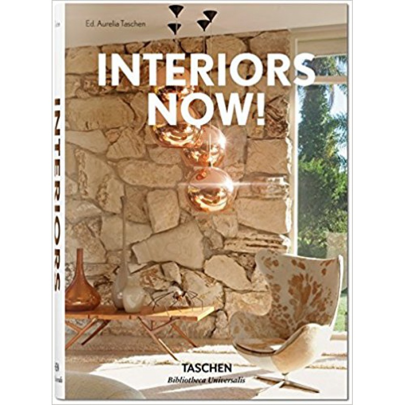 现货 INTERIORS NOW! 室内设计现在时！室内设计软装书 taschen原版