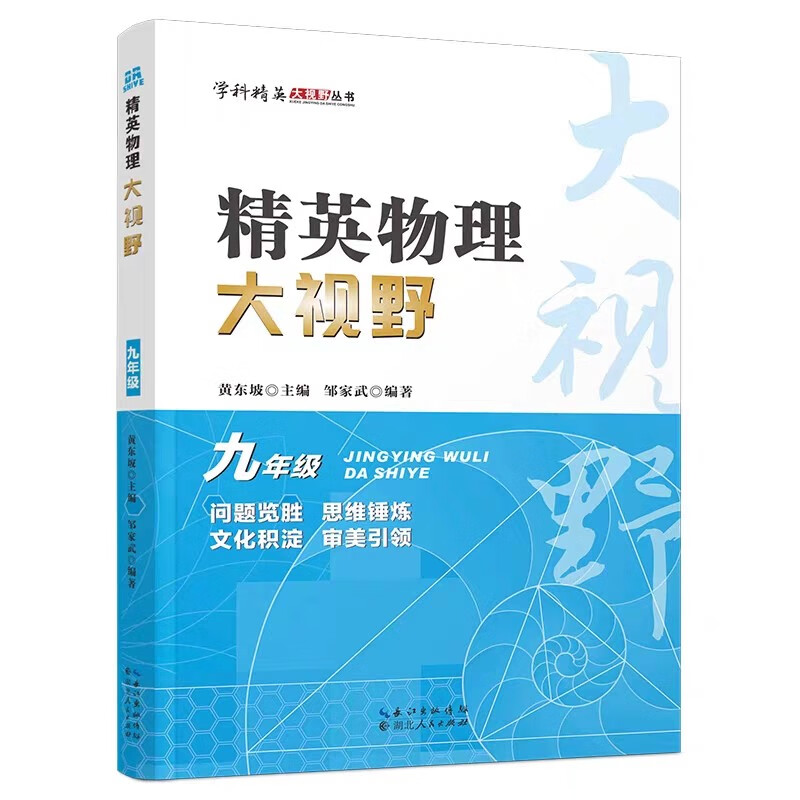 2023新版 精英物理大视野九年级 学科精英大视野系列丛书 精英大视野9年级物理 黄东坡著