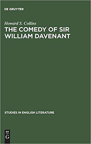 The comedy of Sir William Davenant