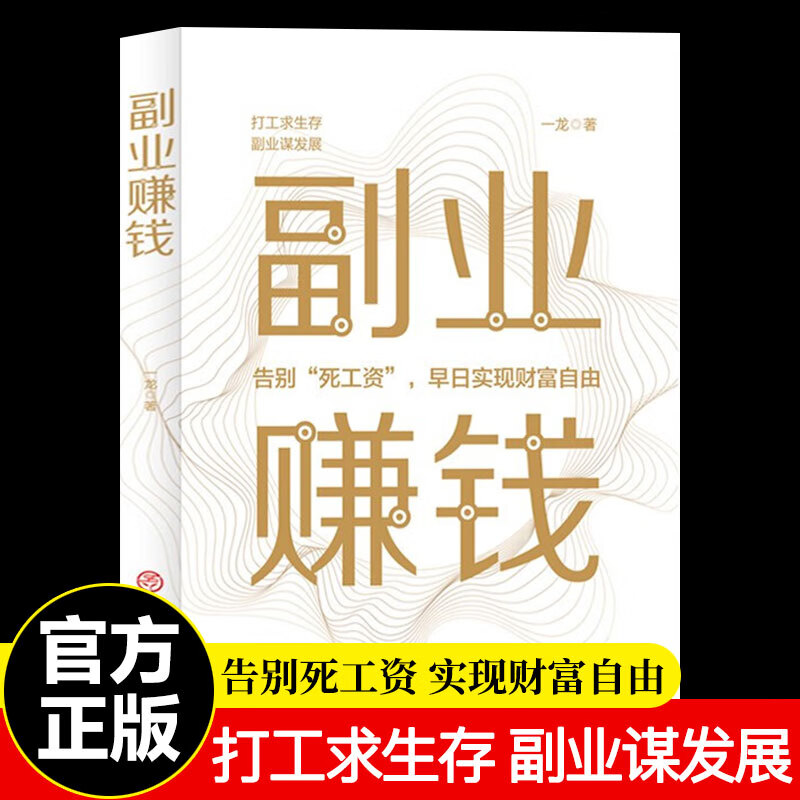 副业赚钱 教你赚钱 副业思维变现本领互联网创业赚钱项目在家挣钱小项目思路课程营销管理方面的畅销