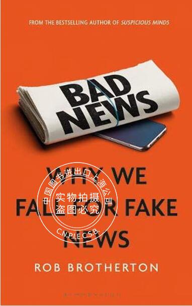 现货 坏消息 为什么我们会相信假新闻 英文原版 Bad News Why We Fall