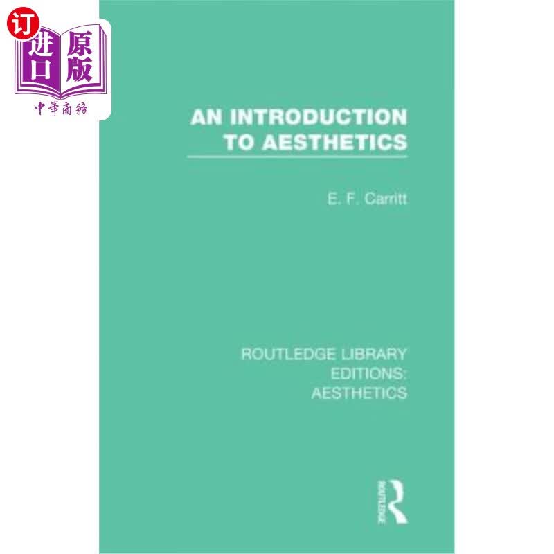 海外直订An Introduction to Aesthetics 美学概论