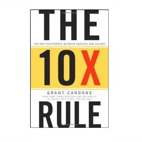 The 10X Rule by Grant done 图片色