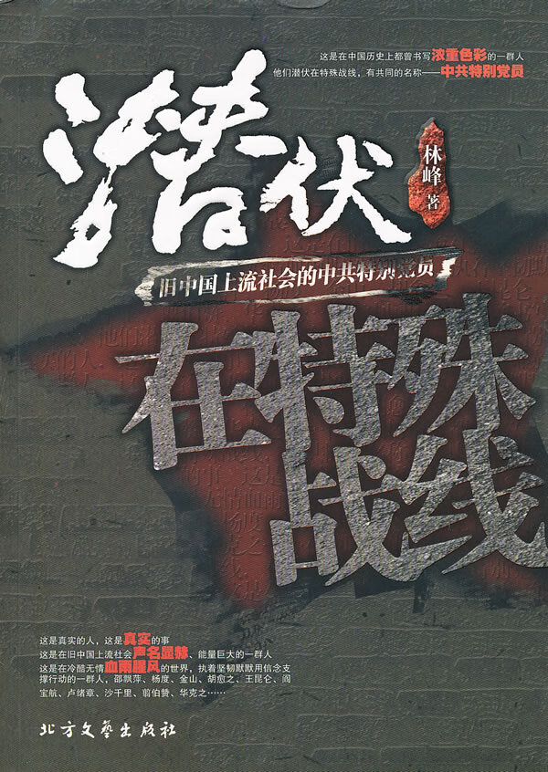 潜伏-在特殊战线 林峰【书】