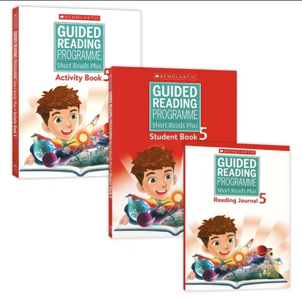 学乐分级 Guided Reading Programme A4彩色 赠 5级课本+练习册+阅读日志 彩印