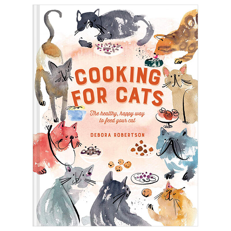 Cooking for Cats 猫咪食谱 二十道为宠物而设计的菜谱 英文原版书籍