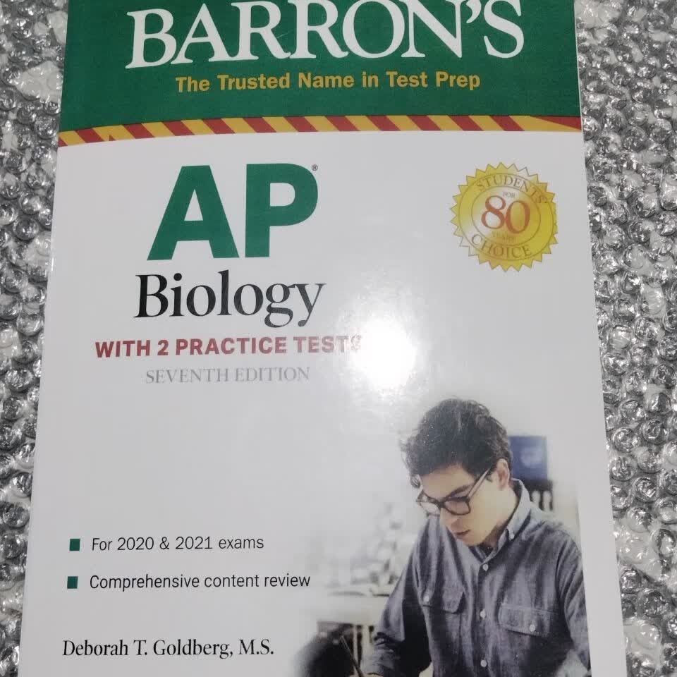 AP巴朗学(第7版)2020&2021 Barron’s AP Biology