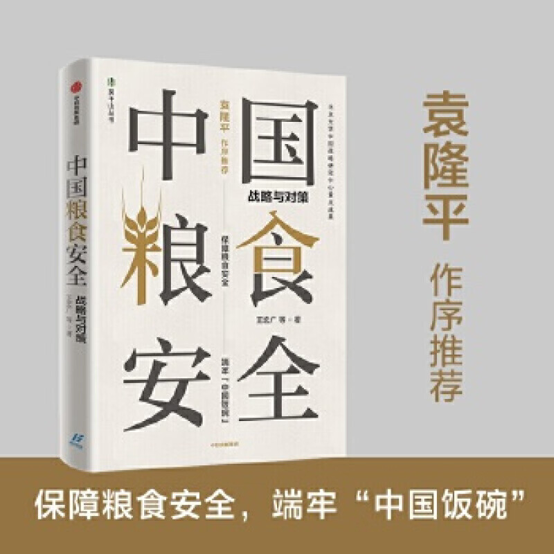 中国粮食安全 战略与对策 袁隆平作序 王宏广 著 中信出版社