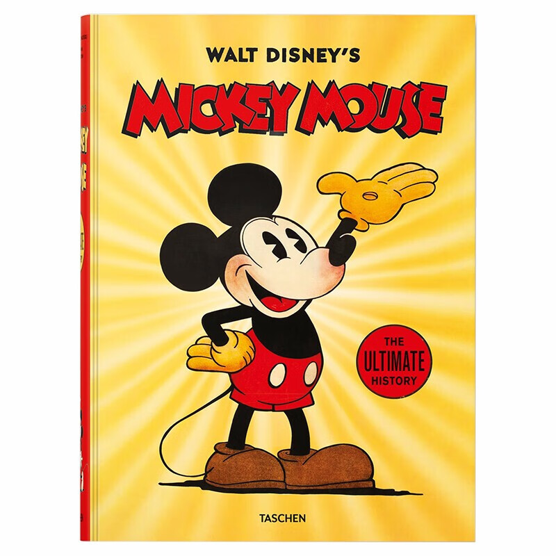 TASCHEN英文Walt Disneys Mickey Mouse华特迪士尼的米老鼠漫画艺术书