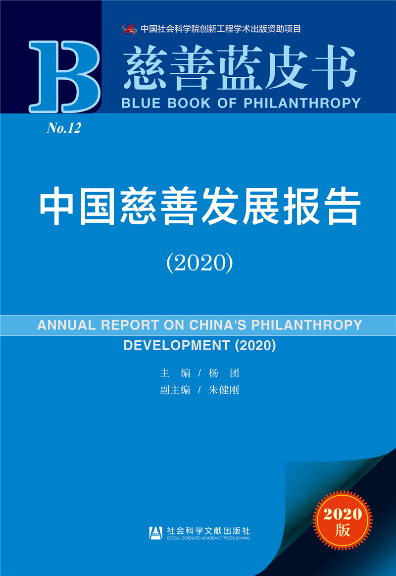 慈善蓝皮书：中国慈善发展报告（2020）