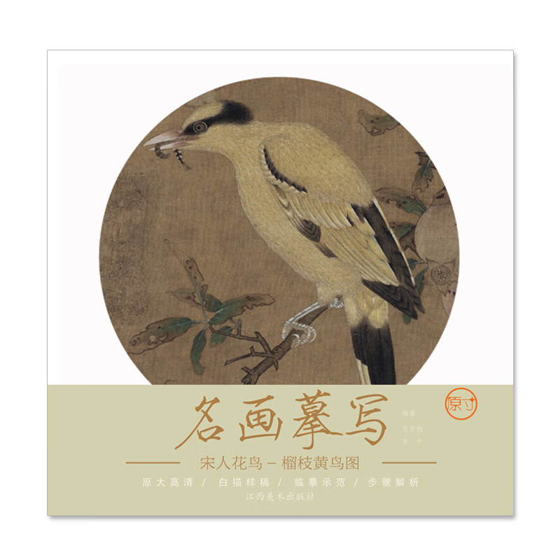 当当名画摹写——宋人花鸟 · 榴枝黄鸟图