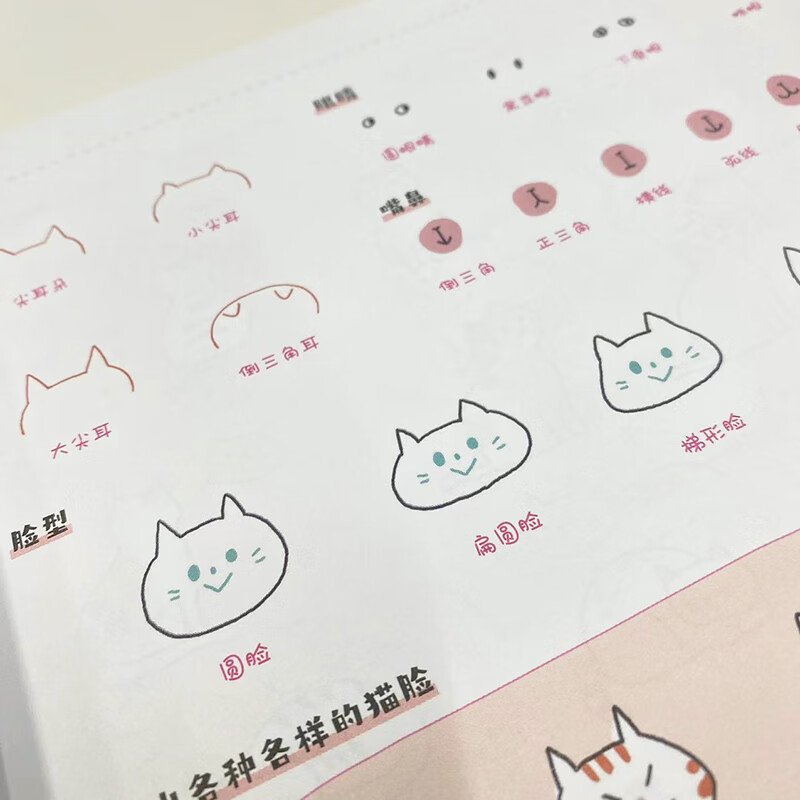 猫里猫气 减压猫咪简笔画 飞乐鸟  书籍 图书