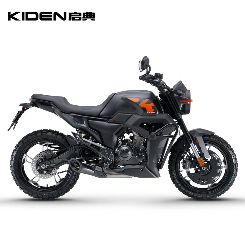 启典（KIDEN）启典2023新款 KD150-GK铝轮(国IV)摩托车（付款后20天内发货） 磨砂黑橙，14800元—— 慢慢买比价网
