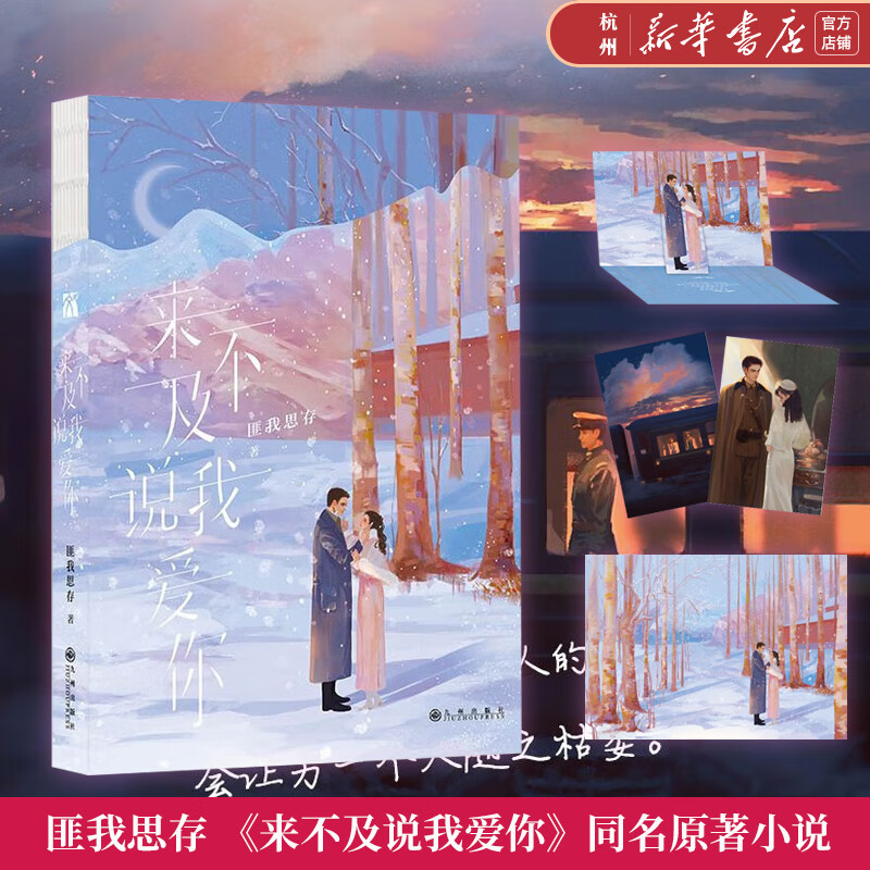 来不及说我爱你 匪我思存 钟汉良李小冉主演同名电视剧原著 青春文学现代都市爱情感小说
