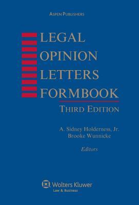 Legal Opinion Letters Formbook