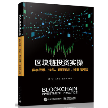 区块链投资实操：数字货币、钱包、项目策划、投资与风险 孟宁,马传军,魏兆华 著【书】