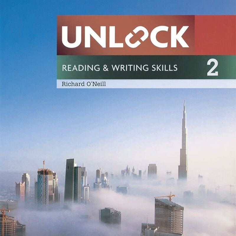 版unlock学 听说 读写1~4级别 彩色版 2级别 听说+读写