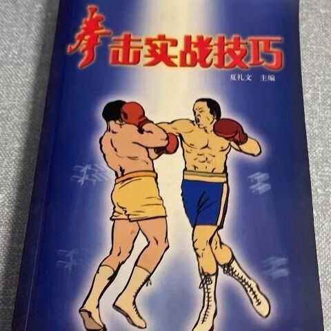 拳击实战技巧 夏礼文编 2004.01拳击-运动技术-图解 现货 黑白