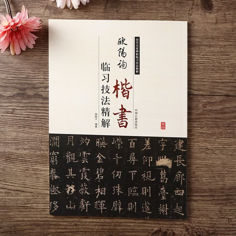 欧阳询楷书临习技法精解 九成宫醴泉铭皇甫诞碑欧体书法集 历代名家碑帖临习技法精解 欧阳询楷书基础入门教材字帖