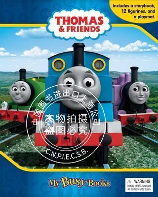 现货 托马斯和朋友们：我的忙碌图书 英文原版 My busy books: TJp,as