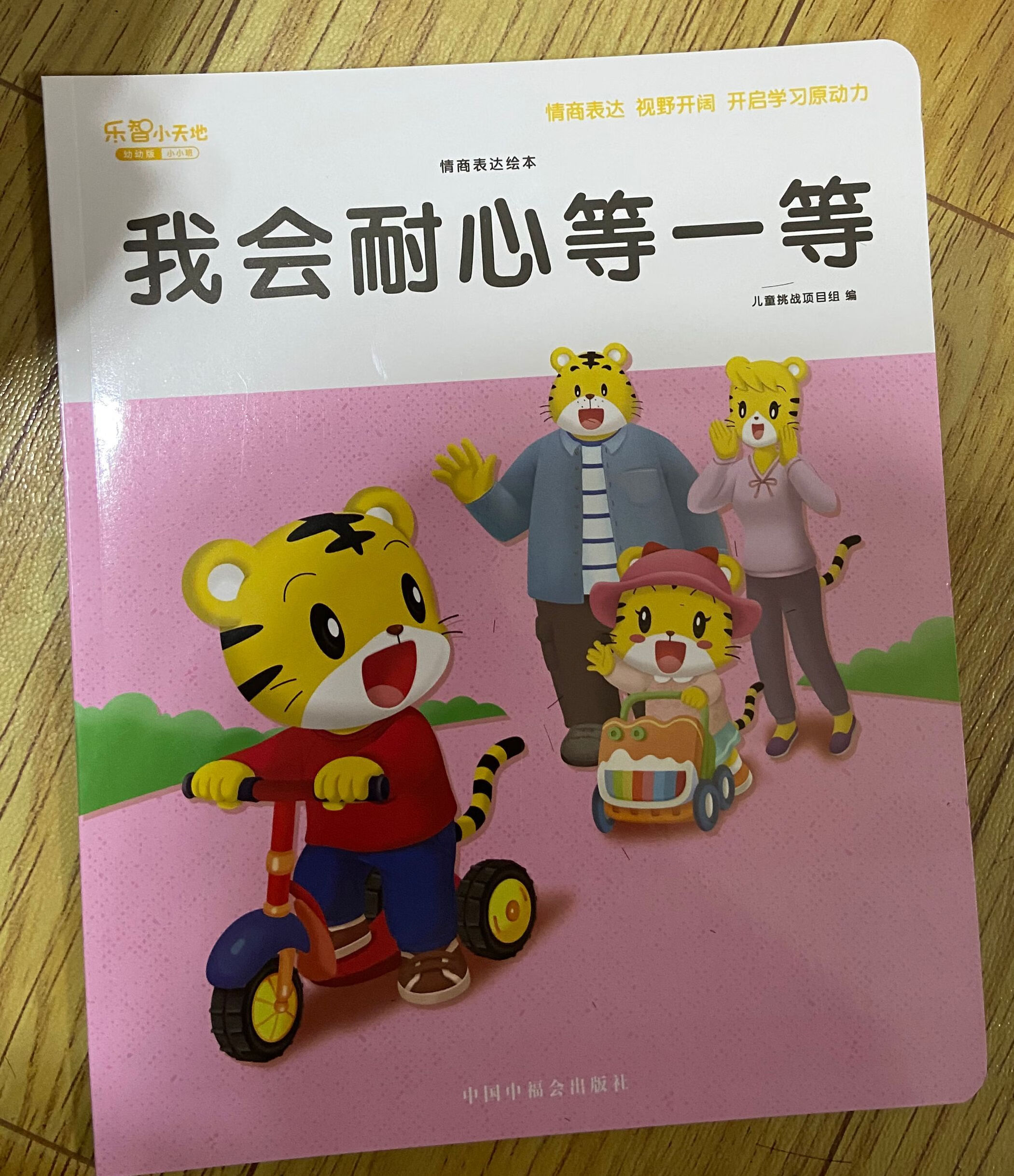 巧虎绘本早教绘本幼幼版快乐版成长版学习版幼儿园益智图画书 绘本：我会耐心等一等