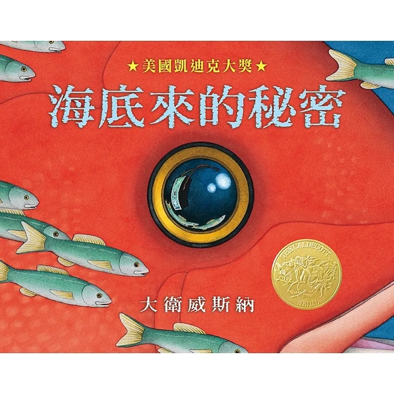 预售 戴维威斯纳 海底来的秘密 （凯迪克奖） 格林文化 台版原版 童书
