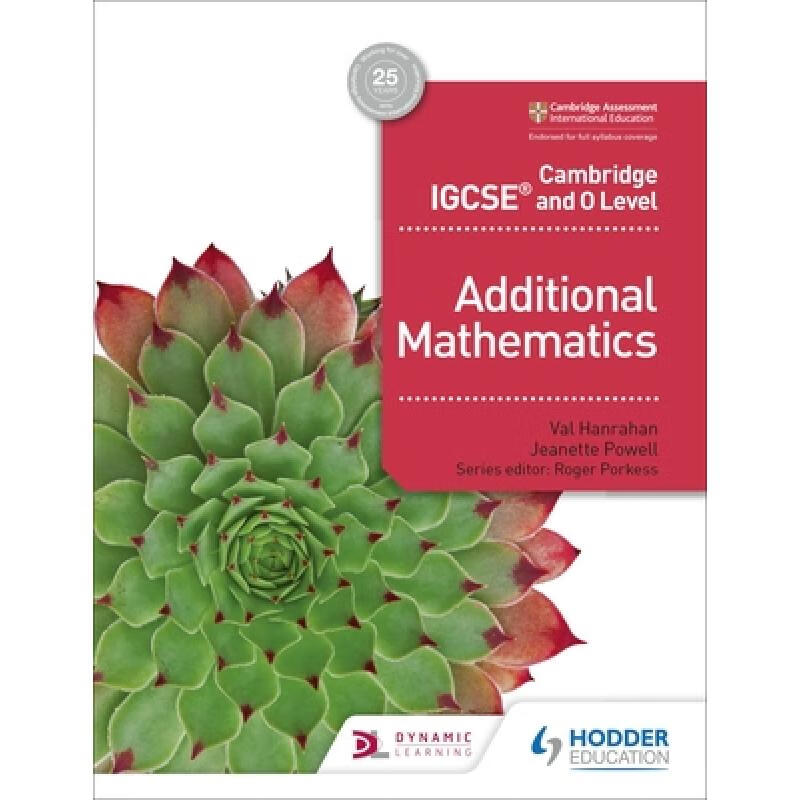 Cambridge Igcse and O Level Additional Mathematics