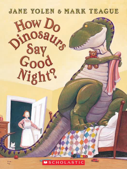 How Do Dinosaurs Say Goodnight? 恐龙如何说晚安 进口故事书