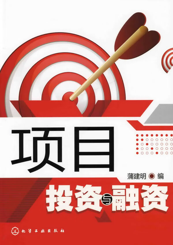 项目投资与融资 蒲建明