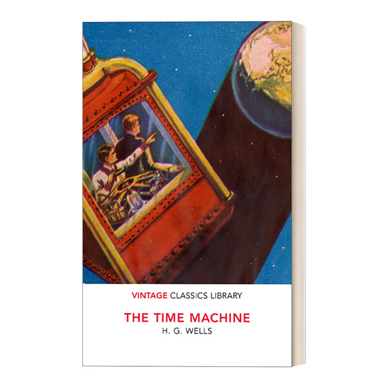 时间机器 英文原版 The Time Machine Vintage经典图书馆系列 英文版