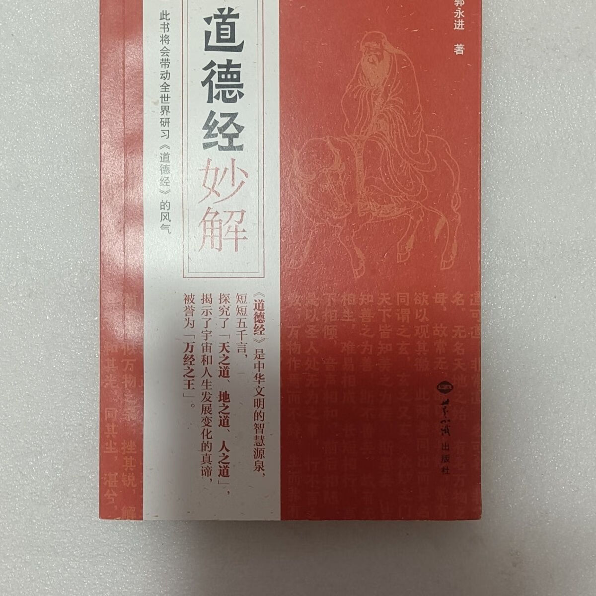 道德经妙解郭永进著中国经典哲家庭子教育书籍道德经