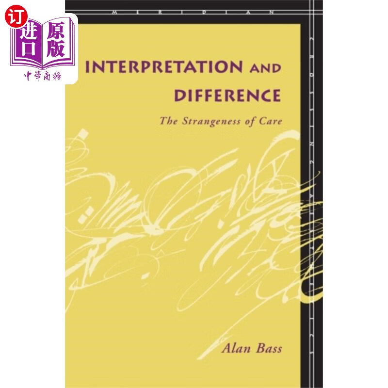 海外直订Interpretation and Difference 解释与差异