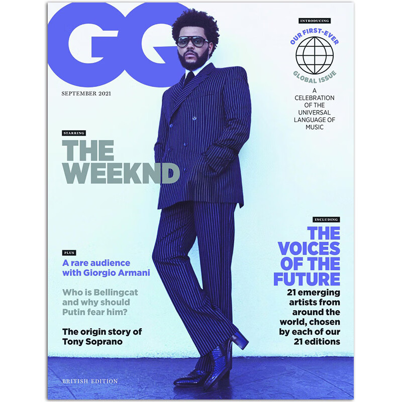 单期可选GQ 绅士 智族 202321年月刊 英国男士服饰时尚生活杂志 2021年9月刊