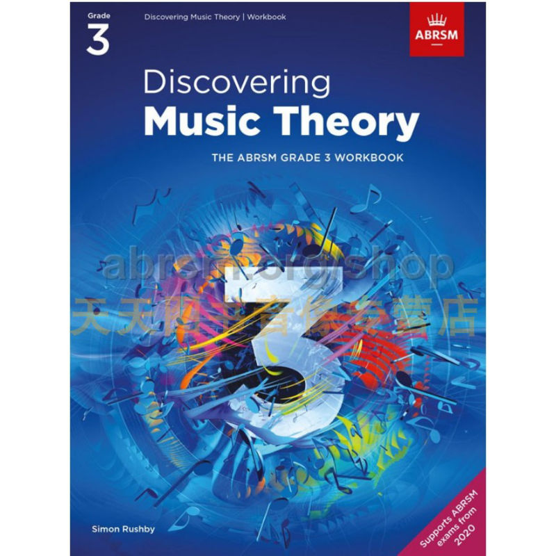 英皇考级 新版乐理教材Discovering Music Theory 发现音乐理论第三级英文版
