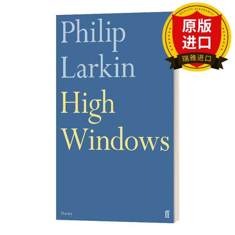 英文原版 High Windows 菲利普·拉金诗集 高窗 英文版 进口英语原版书籍