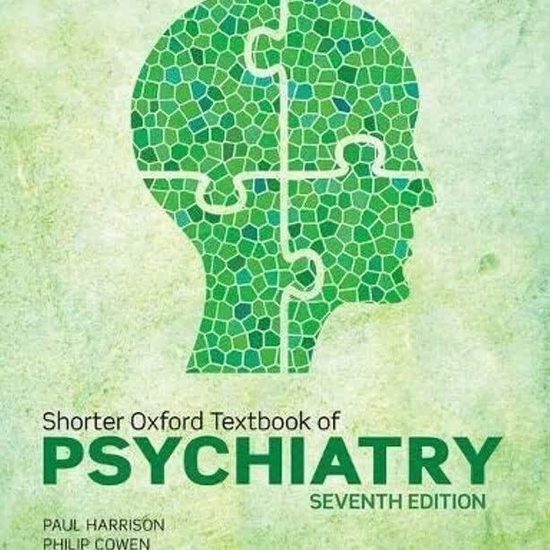 现货 Shorter Oxford Textbook of Psychiatry 纸质书（黑白）