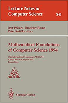 Mathematical Foundations of Computer Science 1994