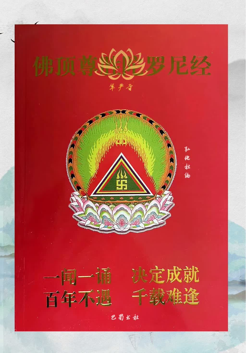 佛顶尊胜陀罗尼经横排简体大字注音读诵版经典中华传统文化书籍