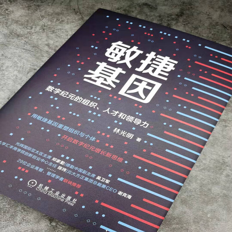 敏捷基因-数字纪元的组织、人才和领导力 数字化转型敏捷基因数字纪元数字化人才数字化领导力学习敏锐度林光明励衿组织管理混沌论