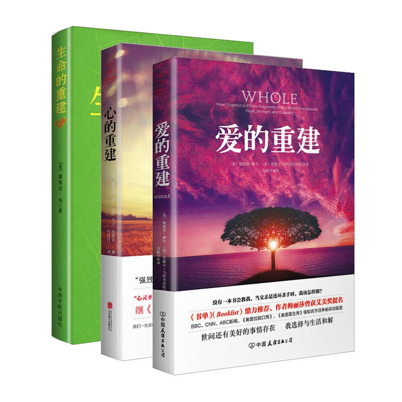 生命的重建+心的重建+爱的重建 共3册 心的重建:生命中的失去,就是重整命运的机会 路易丝·海 大卫·凯思乐 心理学书籍 生命中的失去就是重整命运张德芬心灵疗愈好C