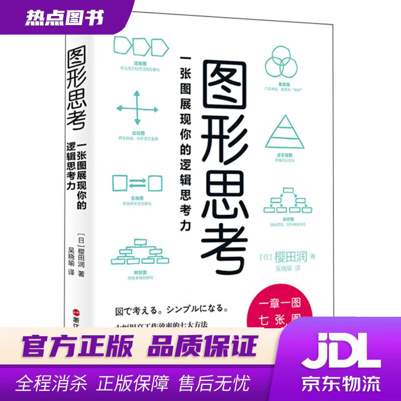 【 官方】图形思考：一张图展现你的逻辑思考力 樱田润 浙江人民出版社