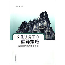 文化视角下的翻译策略【好书，下单速发】