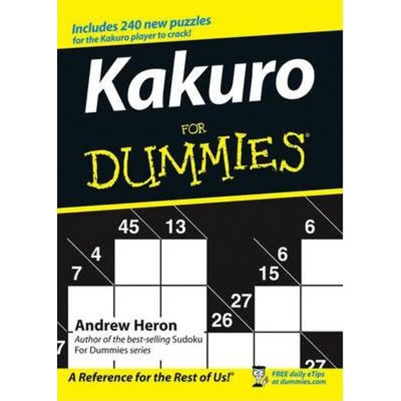 Kakuro For Dummies