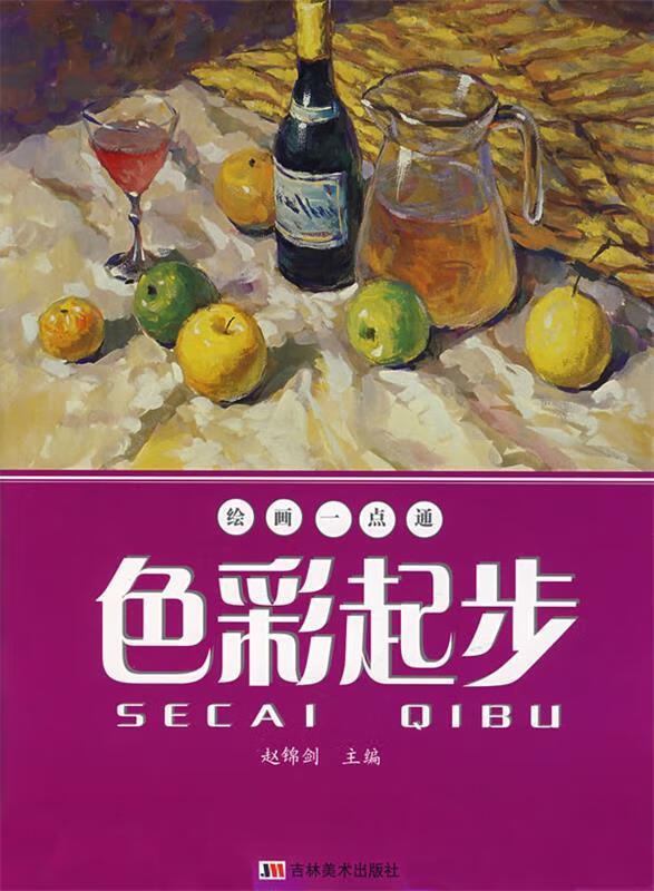 绘画一点通:色彩起步 赵锦剑 主编【书】