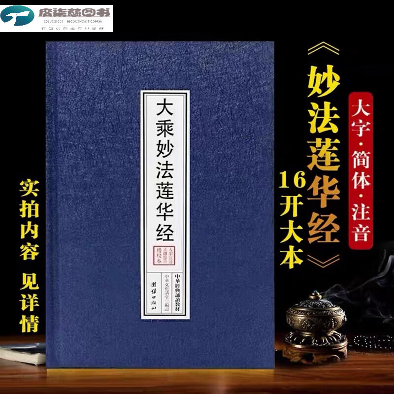 大乘妙法莲华经 拼音版16开简体横排大字 体横排大字