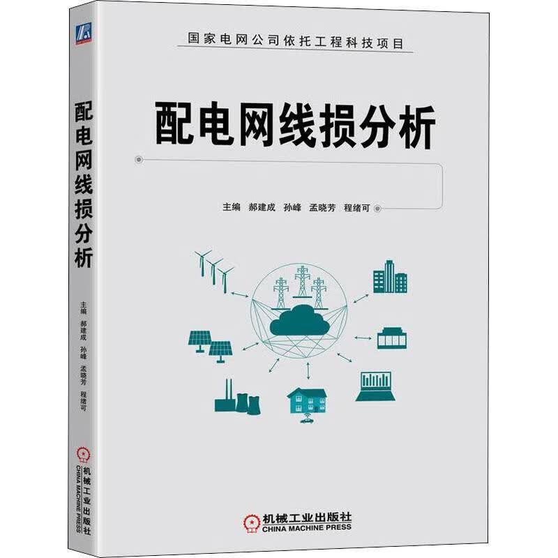 配电网线损分析郝建成电子与通信9787111704157