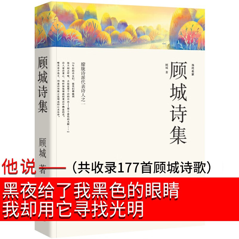 顾城诗集全集书顾诚诗选顾城作品精选顾城的诗顾城的画顾城的诗wp