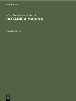 BOTANICA MARINA V. 34/1991 BTM