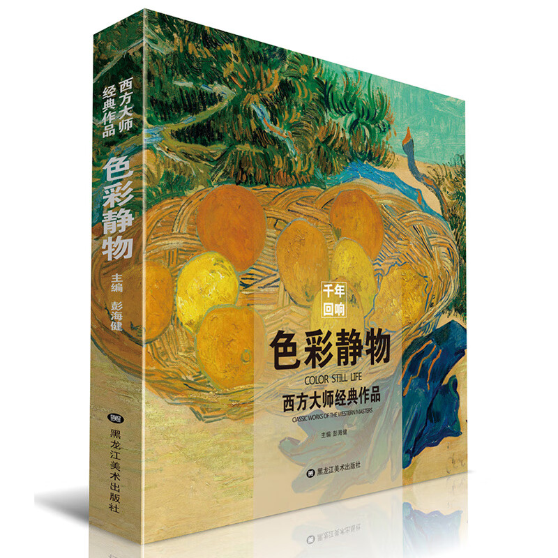 千年回响色彩静物西方大师经典作品世界名画画册油画书莫奈梵高毕沙罗高更500年回望高清原作色彩临摹入门 彩临摹入门
